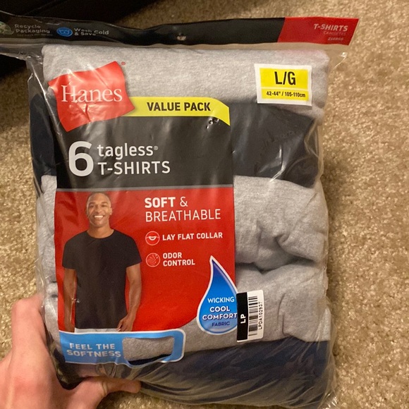 Hanes | Shirts | Hanes Tagless Tshirts 5pack | Poshmark